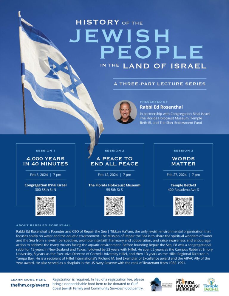 History of the Jewish People in the Land of Israel Session 1: 4,000 ...